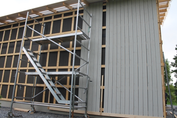 Mitt Hjortronbo: Att spika panel som ett proffs...!