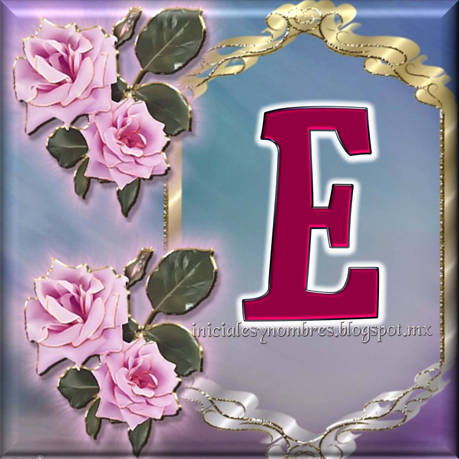 INICIALES Y NOMBRES PARA TI: LINDAS INICIALES