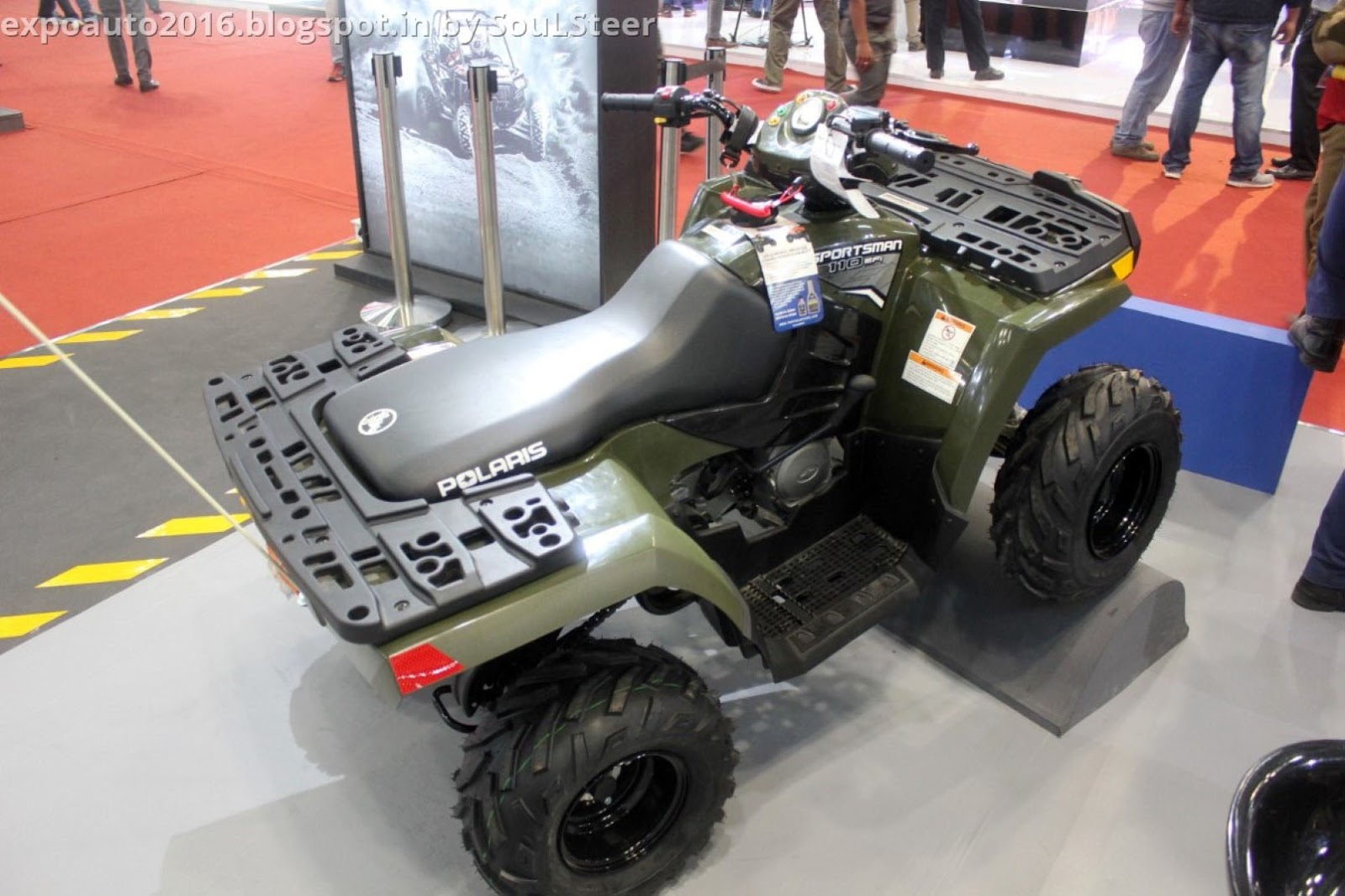 Auto Expo 2016 by SouLSteer: Polaris Sportsman 110 EFI and RZR ATVs on ...