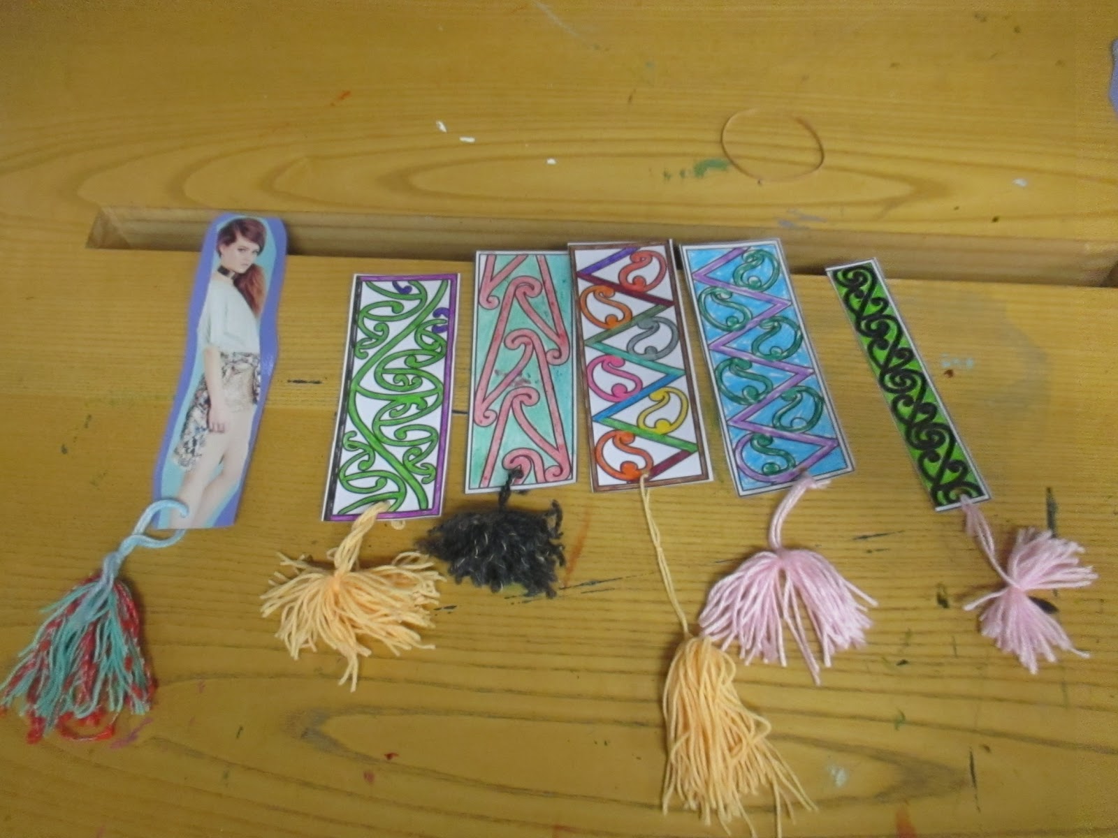 Christel's Blog: Book mark Making