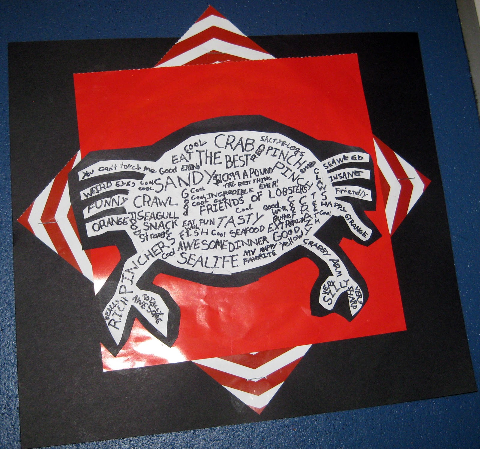 Mrs. Art Teacher!: fun with calligrams