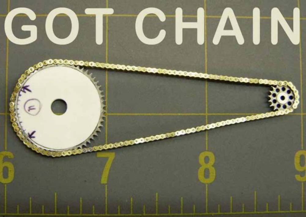 Attention to DETAIL: GOT CHAIN? Making miniature photo/etch motorcycle ...