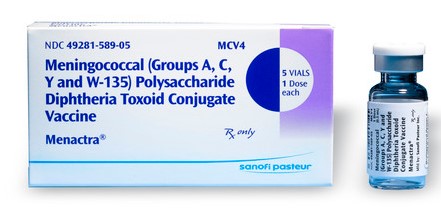 دليل الأدوية العالمي: Menactra Vial لقاح ميناكترا