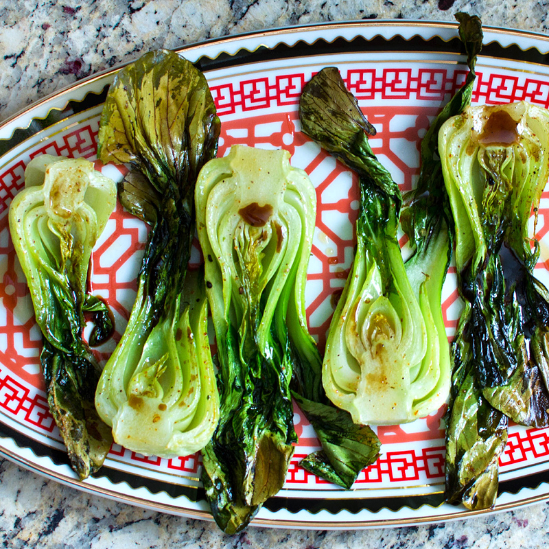 Savoring Time in the Kitchen: Oven-Roasted Baby Bok Choy
