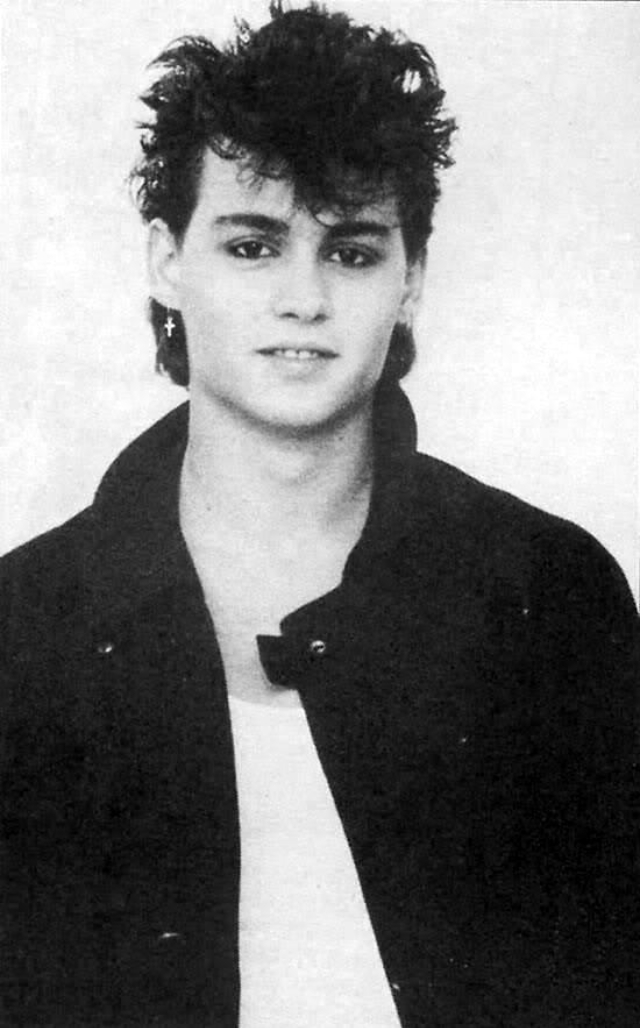 Rarely Seen Photos of Johnny Depp During His High School ~ Vintage Everyday