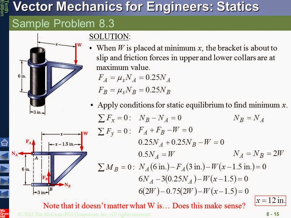 ENGR Mechanics: Statics: Chapter 8 - Friction! 8.1 - 8.4, Dry Friction ...