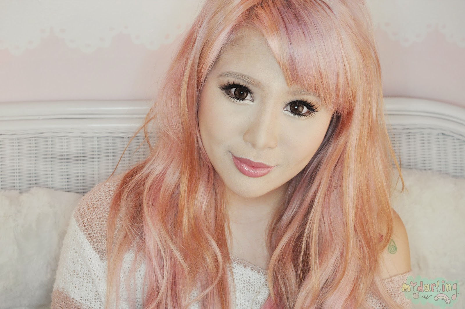 My Darling Rainbow: Elegant Autumn Gyaru, Current Makeup Tutorial