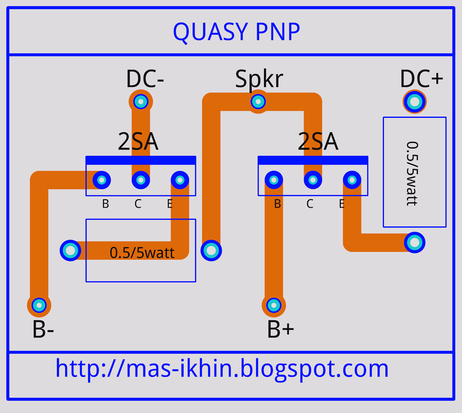 Cara Memasang Transistor Final 1 Jenis (Quasy) - Mas ikhin Web'Blogs