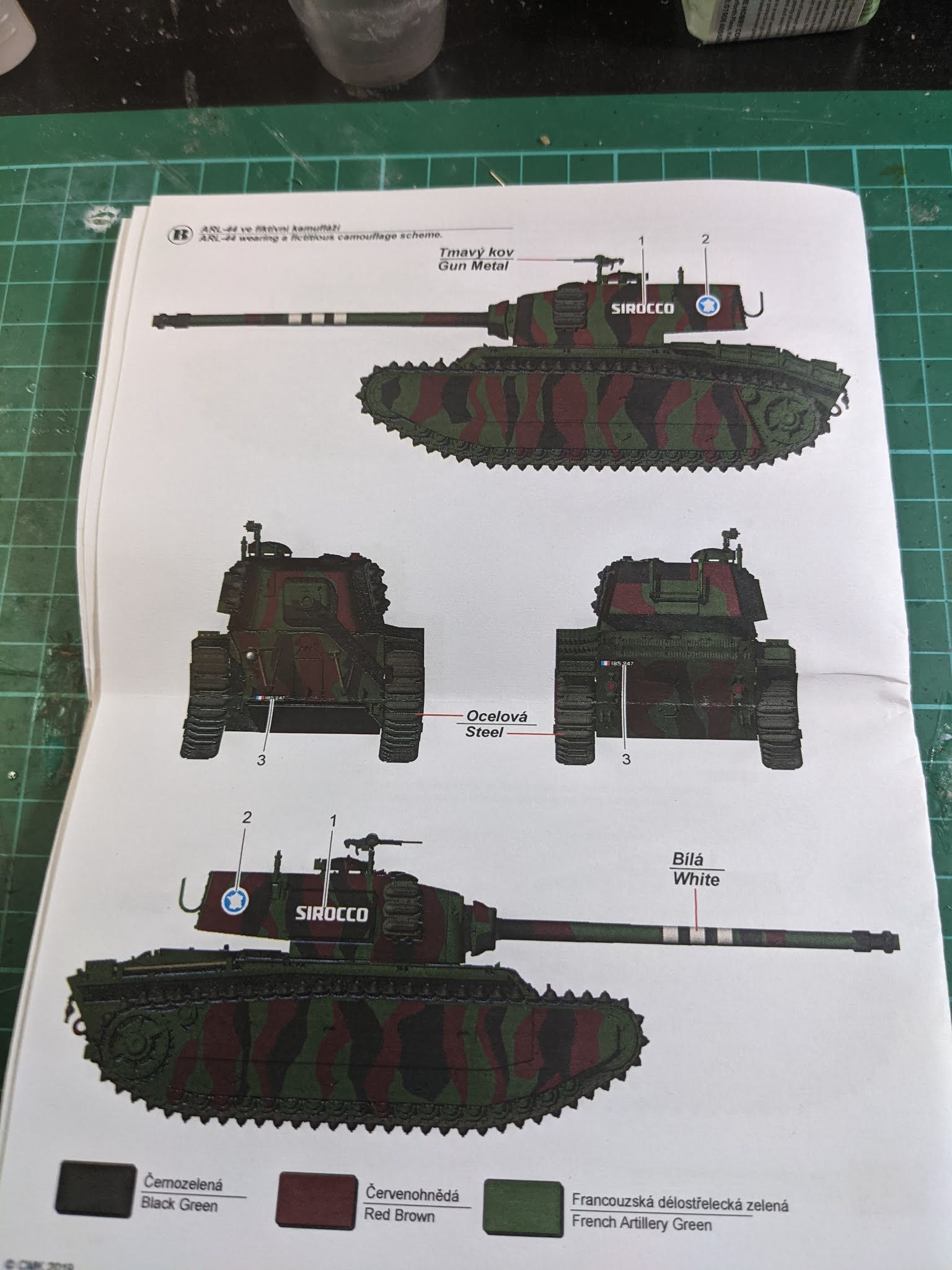 ARL-44 'The Last French Heavy Tank' - French Fancy II GB - Britmodeller.com