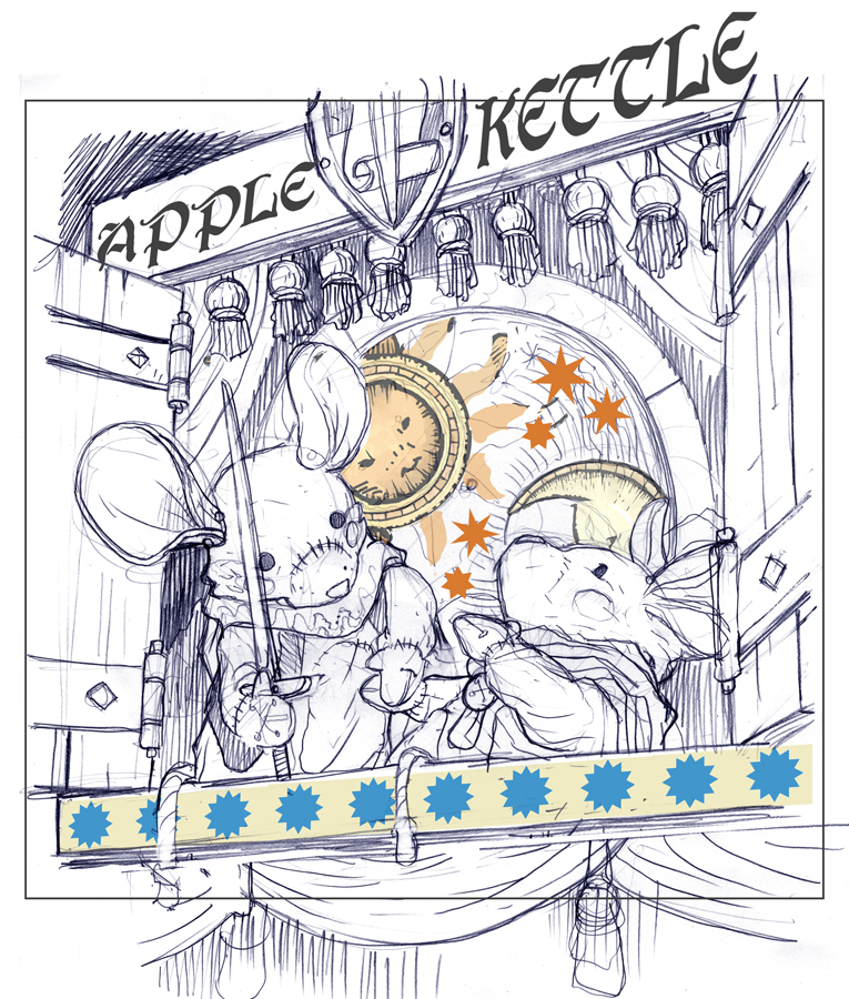 David Petersen's Blog: Mouse Guard 'Puppet Theater' Process