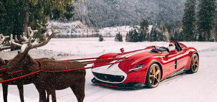 Just A Car Guy: Santa Claus has decided to swap his magical sleigh for ...