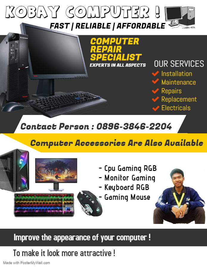 Contoh Poster Teknologi Komputer - Perumperindo.co.id