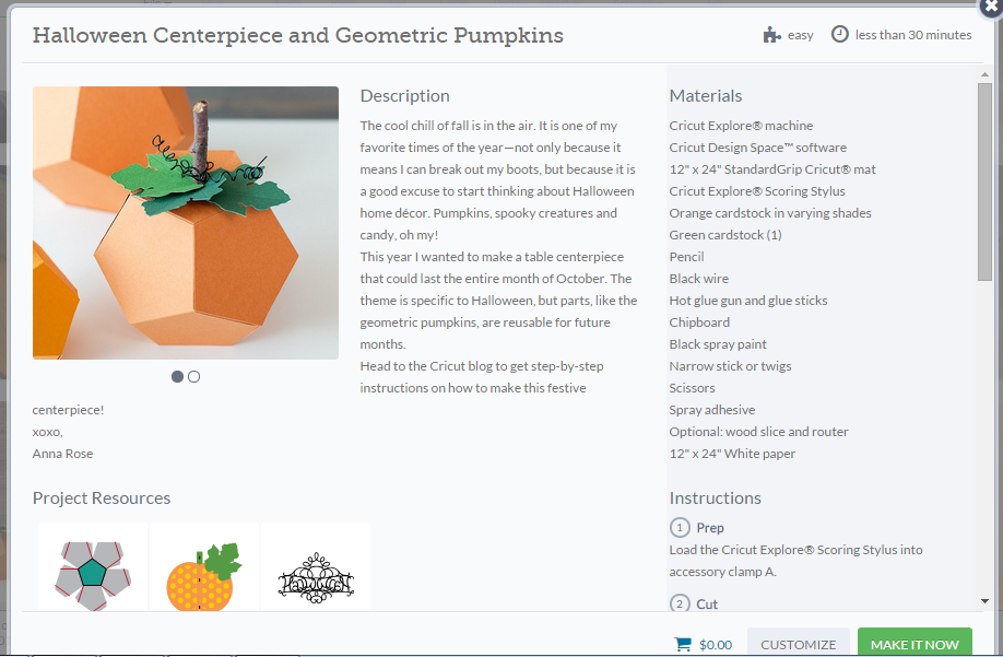 Taylor Ink: Geometric Pumpkin Patch