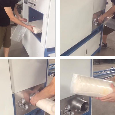 ZIMLIN Mattress Machinery: Most Popular Pillow Roll Packing Machine