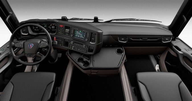 Scania apresenta novas opções de interiores