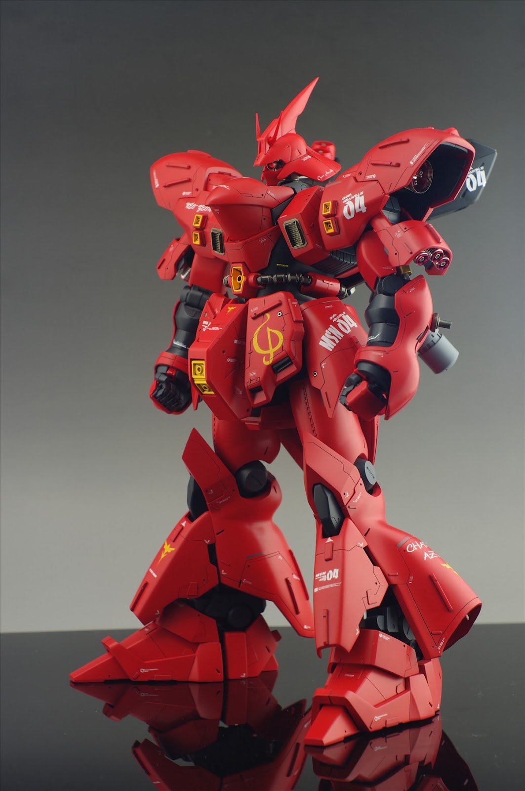 GUNDAM GUY: MG 1/100 MSN-04 Sazabi - Custom Build