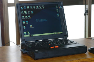 電算機孝行: ThinkPad 380XD へ Puppy Linux 4.1.2.1 Retro をインストール