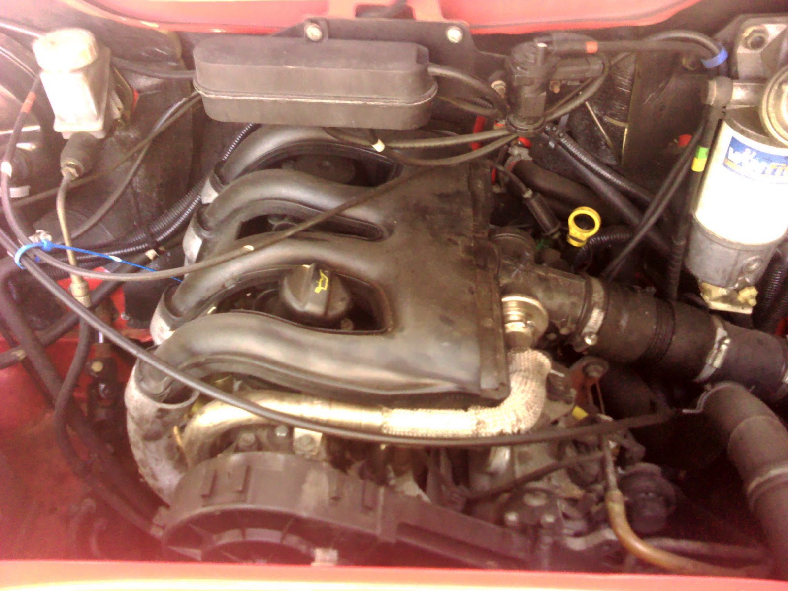 LDV Pilot van: Engine as it was