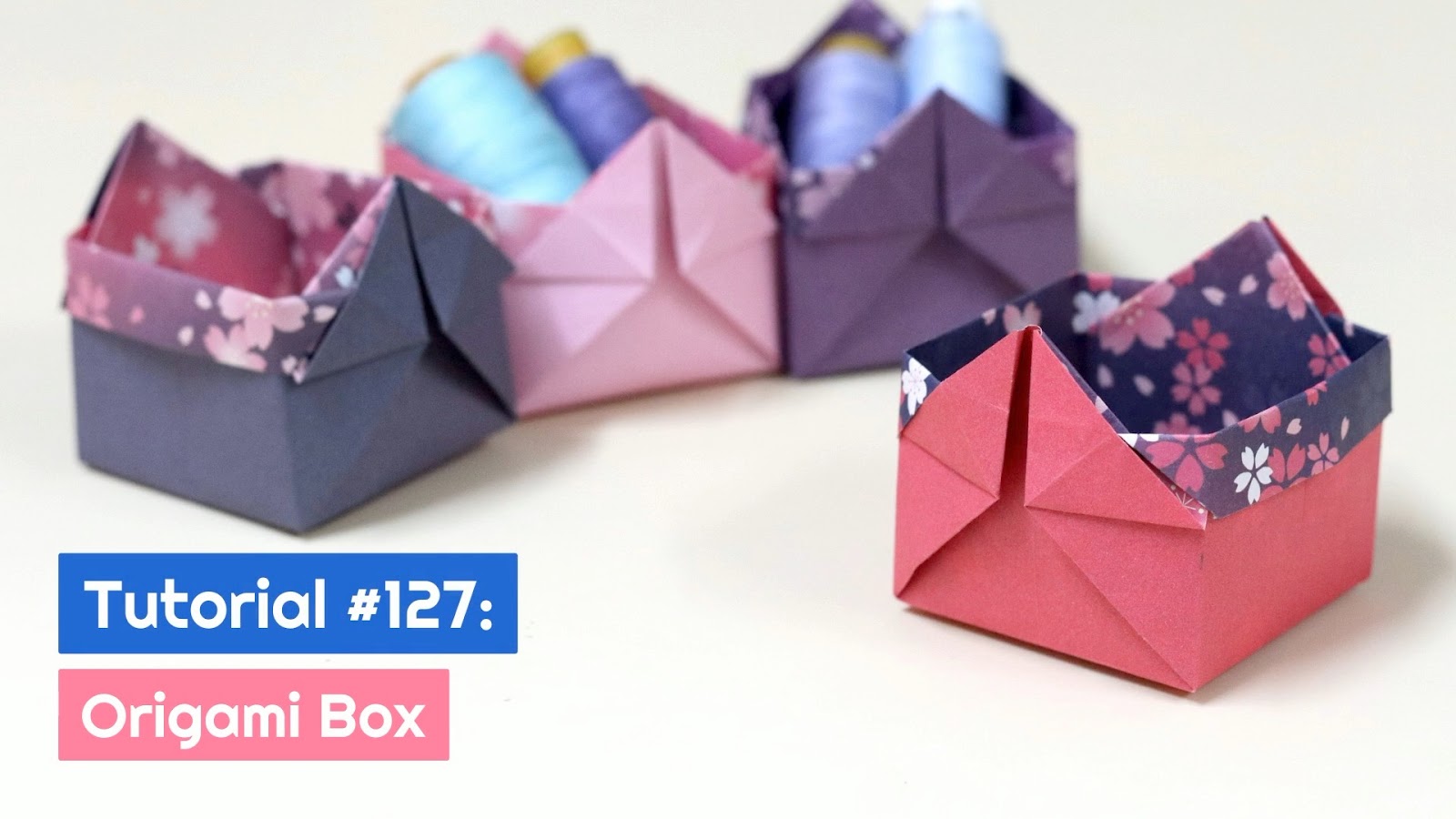 Tutorial #127: Origami Box | The Idea King