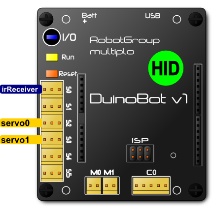 miniBloq: USB HID integration