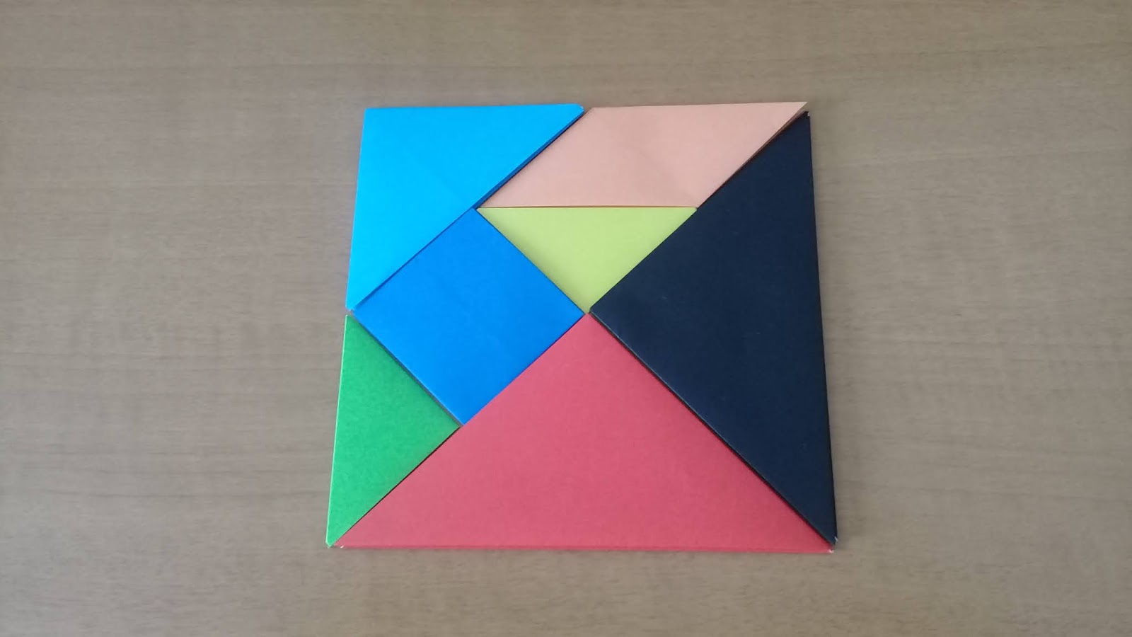 Clube do Tabuleiro de Campinas: Tangram de origami