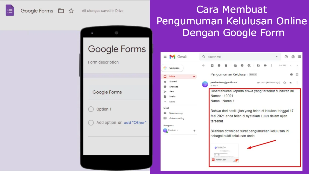 Cara Membuat Pengumuman Kelulusan Online Dengan Google Form Cara Membuat Pengumuman Kelulusan Online Dengan Google Form
