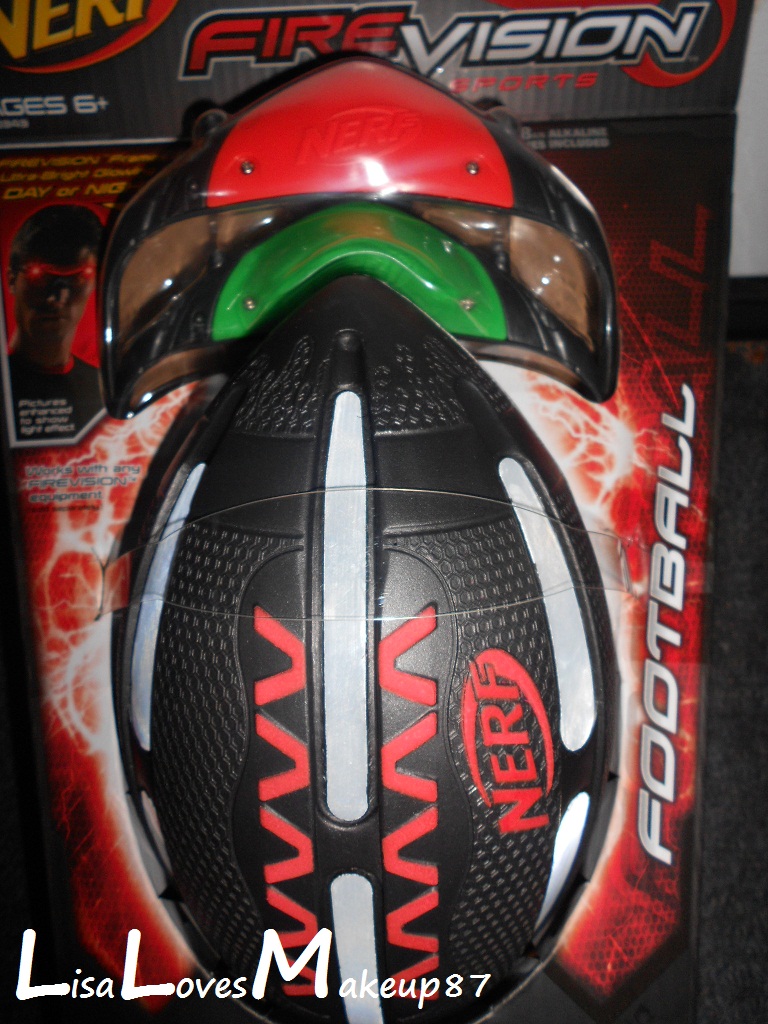 LisaLovesMakeup87: BzzCampaign: NERF FireVision Sports Football (Review)