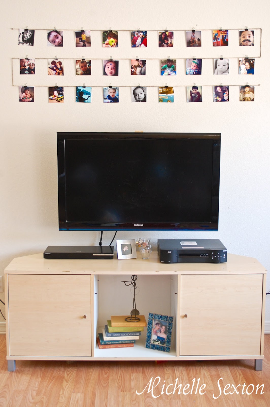 Hanging Instagram Wall Display | So Here's My Life...