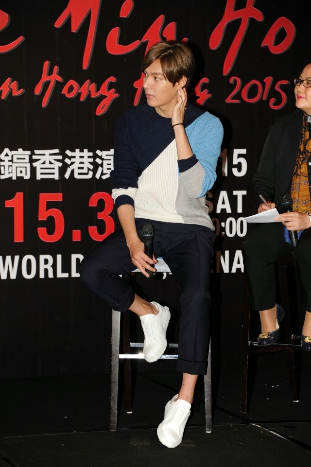 The Imaginary World of Monika: Lee Min Ho - LIVE in Hong Kong Press ...