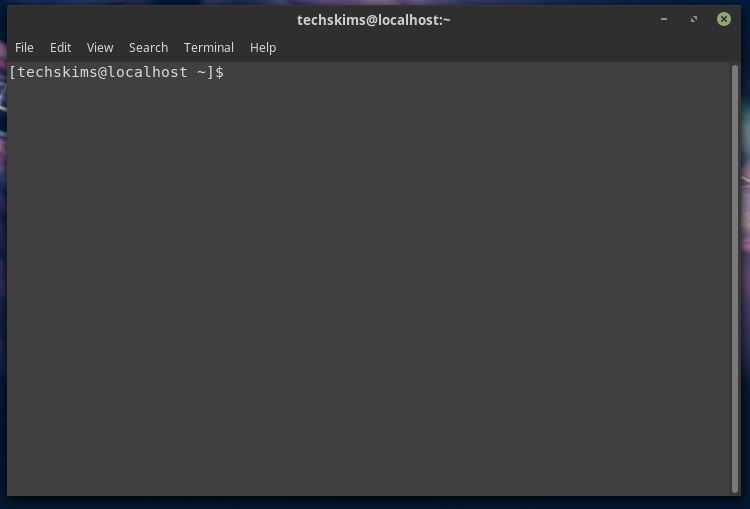 Review Tampilan Linux Fedora