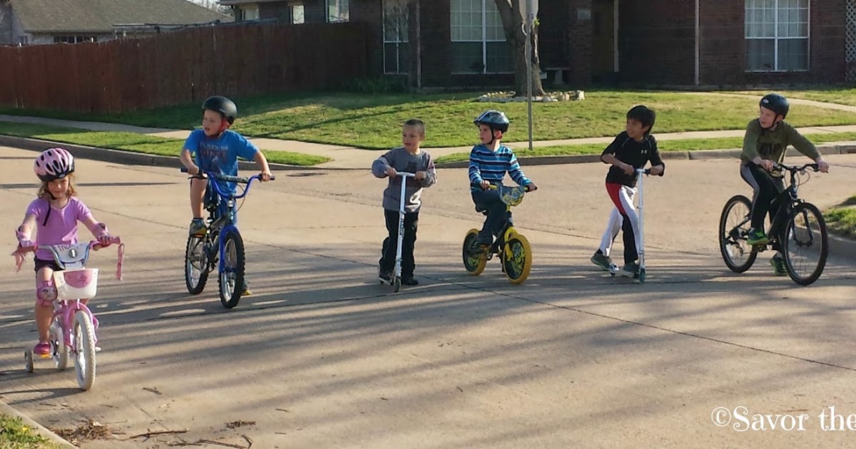 Savor The Days: Hanging out with Neighborhood Friends