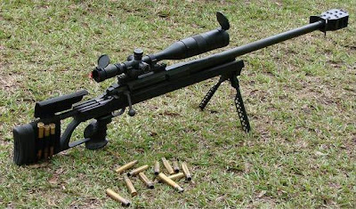 GUN MANIAC: ARMALITE AR-50 SNIPER RIFLE