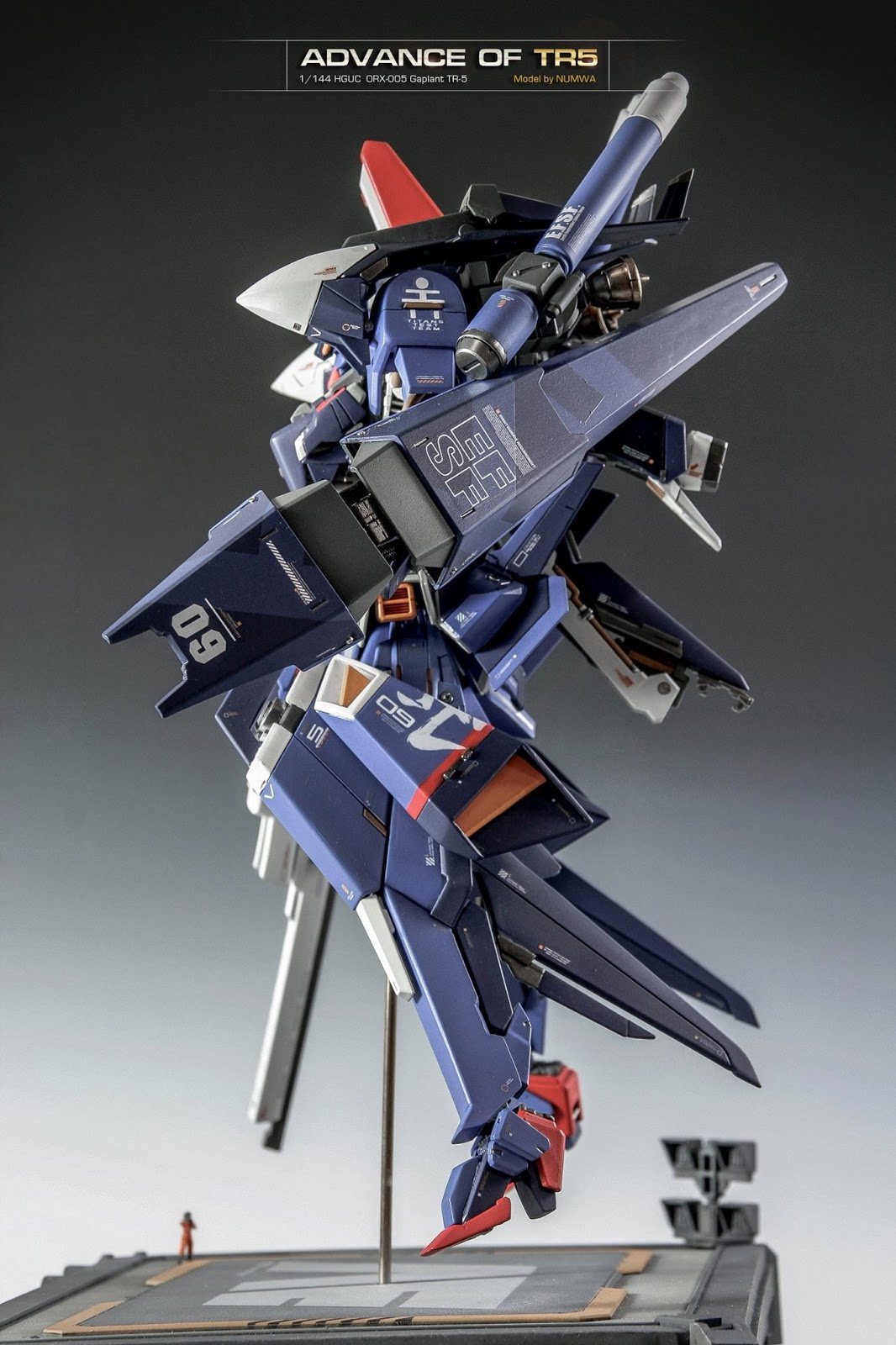 Custom Build: HGUC 1/144 ORX-005 Gaplant TR-5 [Advanced]