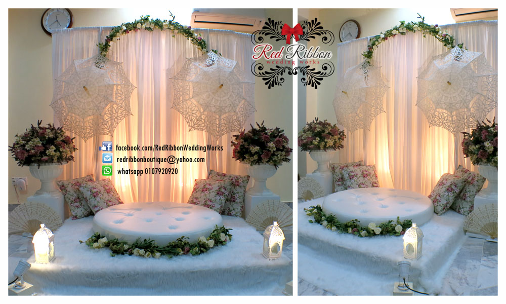 Pelamin Garden Themed? Simple dan bole DIY! ~ #RRWW Your Unique Wedding ...