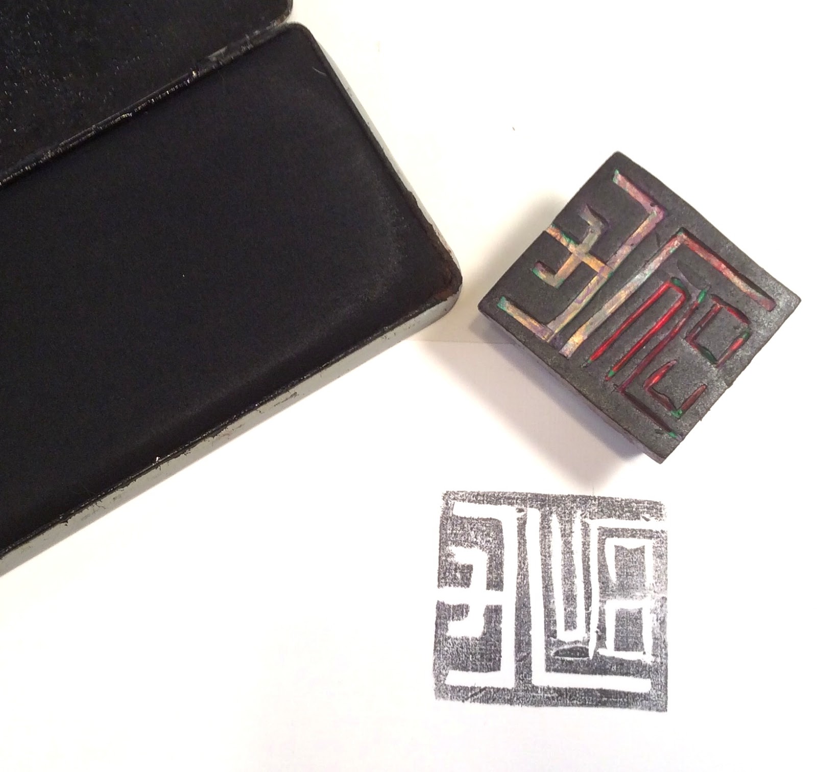 Studio Time: From a Stamp to a Stencil