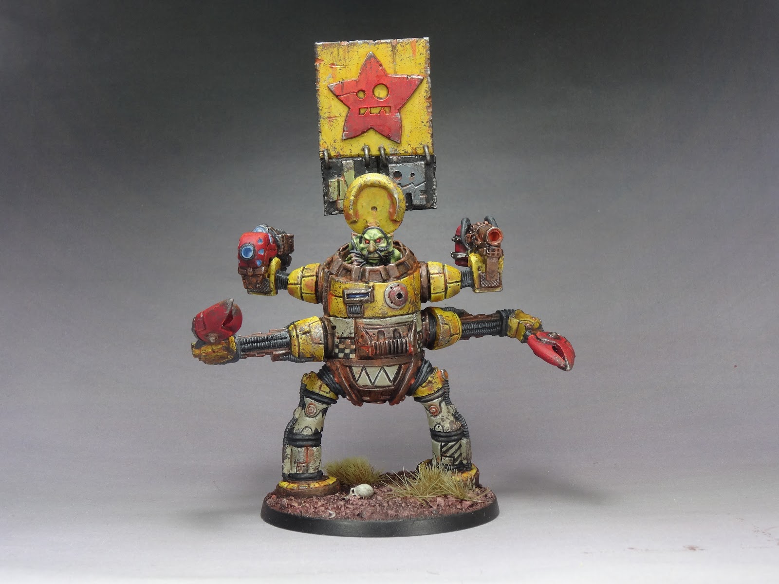 LEADPLAGUE: Rogue Trader Ork Dreadnought - Orktober 2019