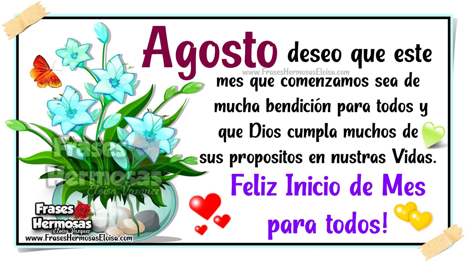 Imagenes De Feliz Inicio De Mes Agosto 552