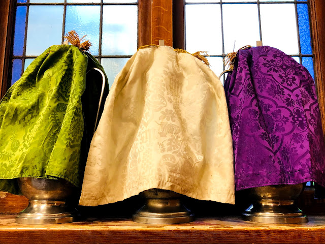 Holy Oil Set from a Cathedral Ambry ~ Liturgical Arts Journal