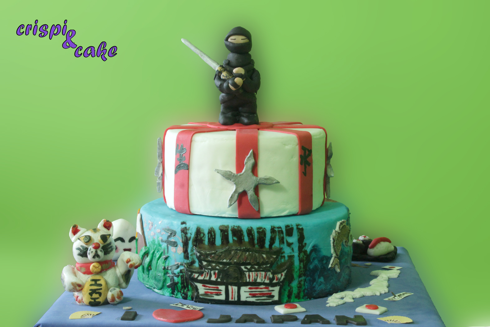 Crispi & Cake: Tarta I love Japan