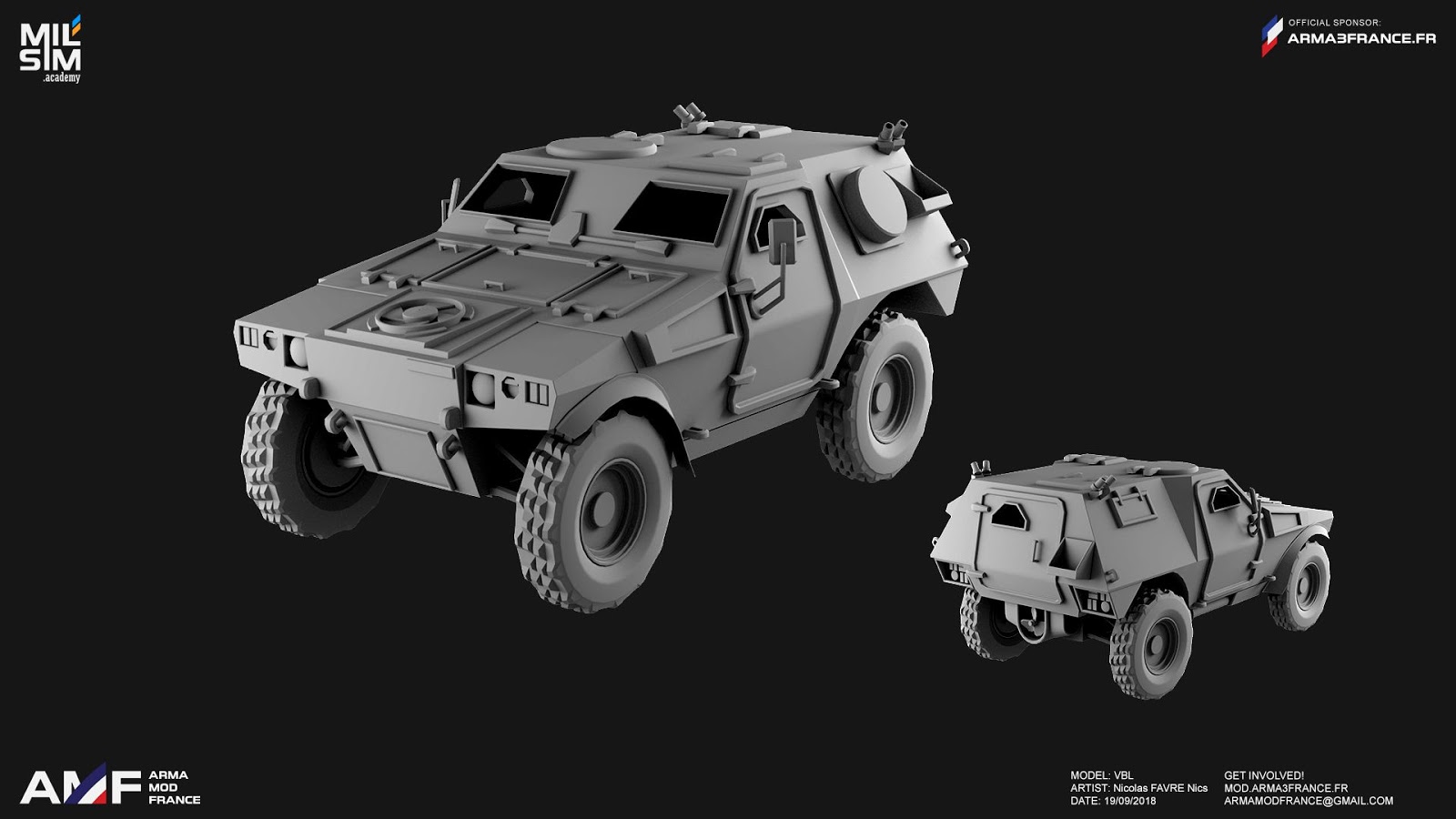 Arma 3 にフランス軍を実装する Arma Mod France で VBL と VBCI を作製 | 弱者の日記^^ - Arma 3 ...