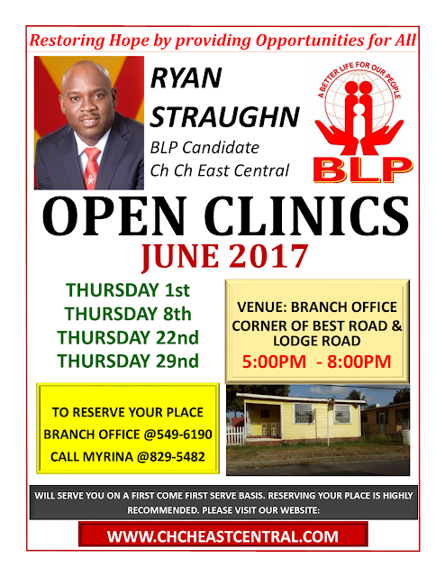 Open Clinics June 2017 ~ Ryan Straughn