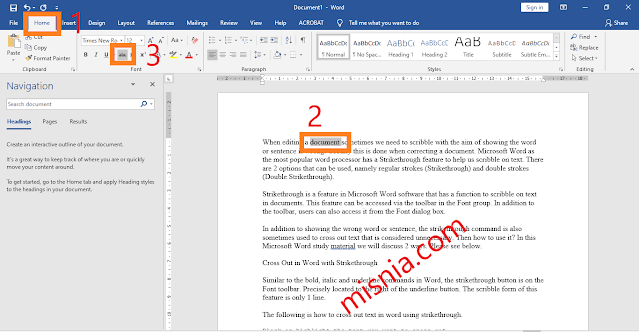 Strikethrough In Word How To And The Function Misnia strikethrough-in-word-how-to-and-the-function-misnia