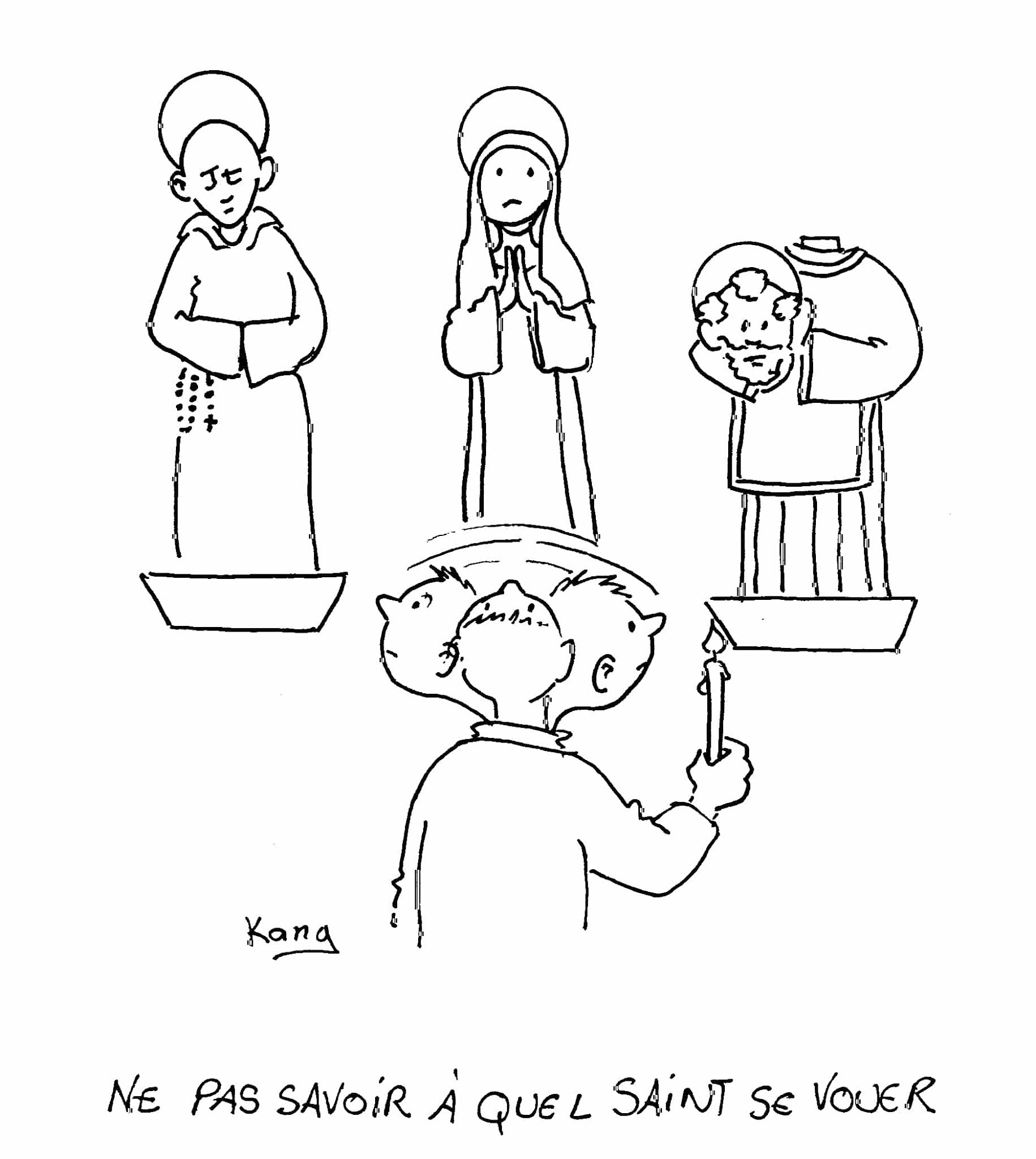 Mon caté à la maison: A quel saint se vouer?