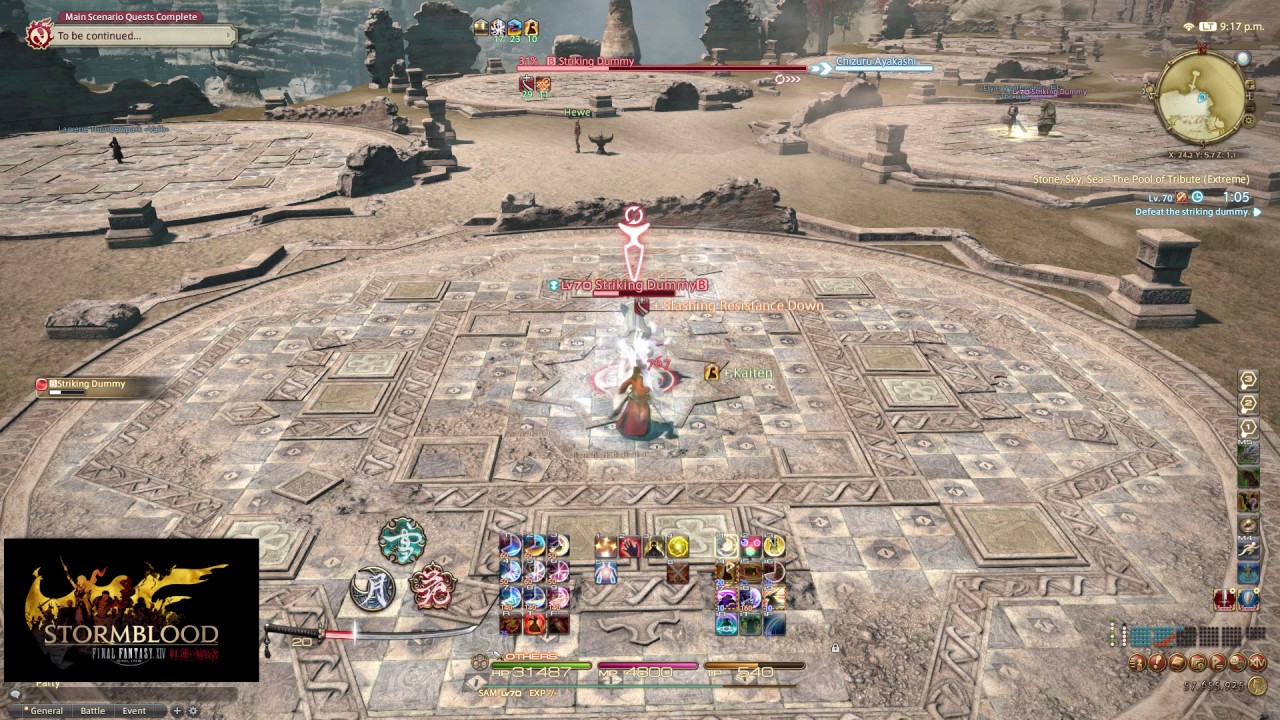 Samurai ffxiv rotation