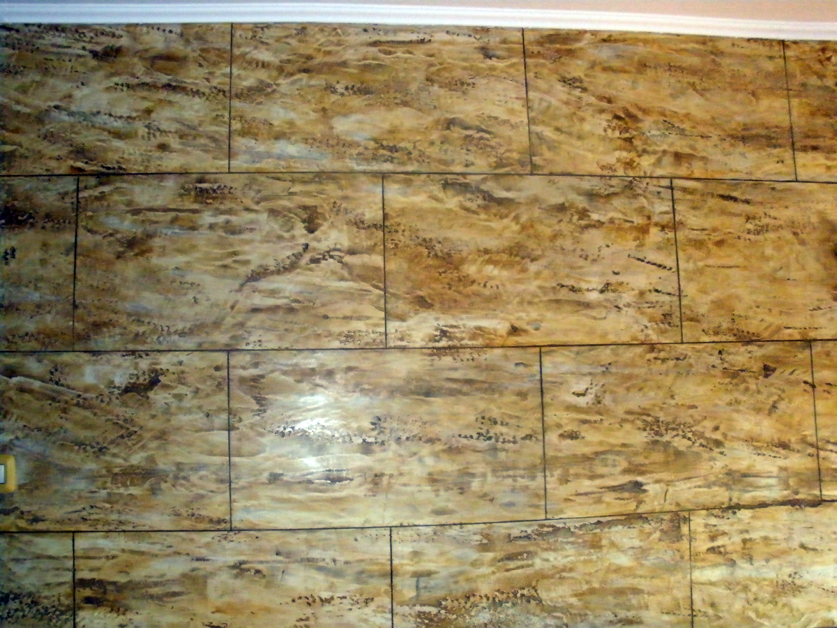 BB FAUX FINISH: FAUX FINISH DECORATIVE TEHNIQUES: TRAVERTINE 2