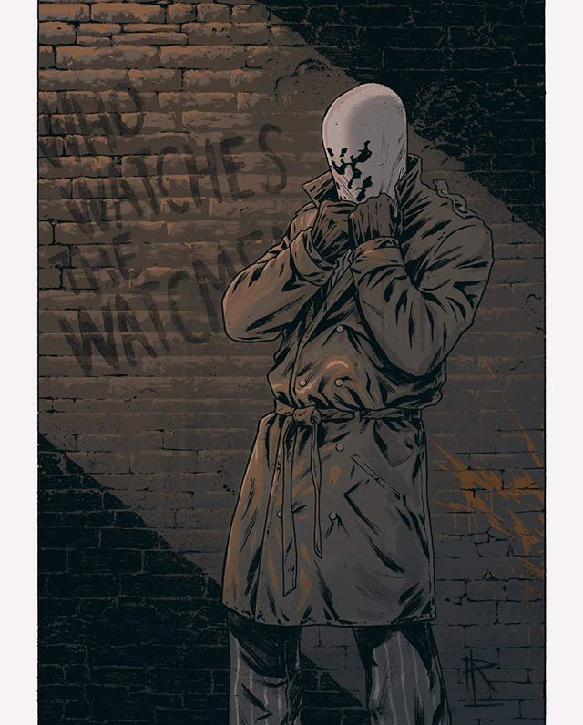 Dicas e Mais: Rorschach que é um super-herói / anti-herói fictício ...