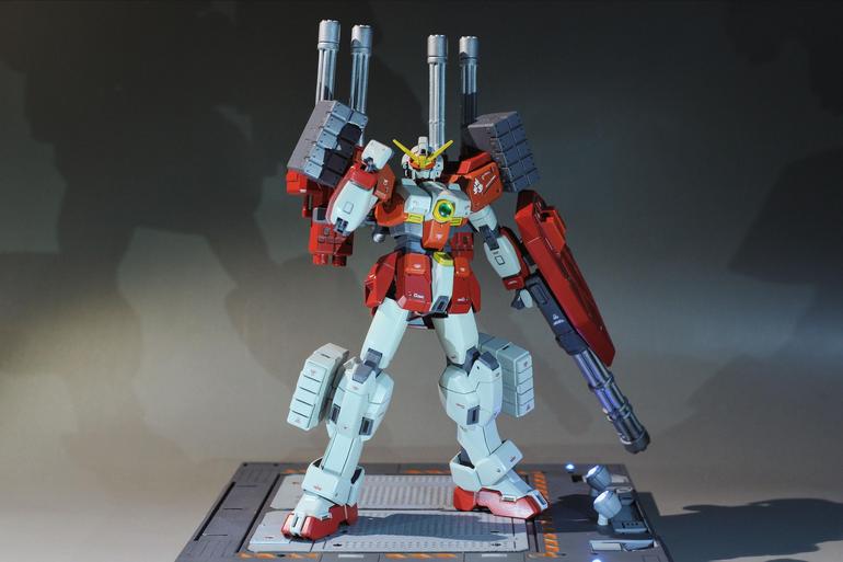 GUNDAM GUY: HGBF 1/144 Gundam Leopard Custom - Customized Build