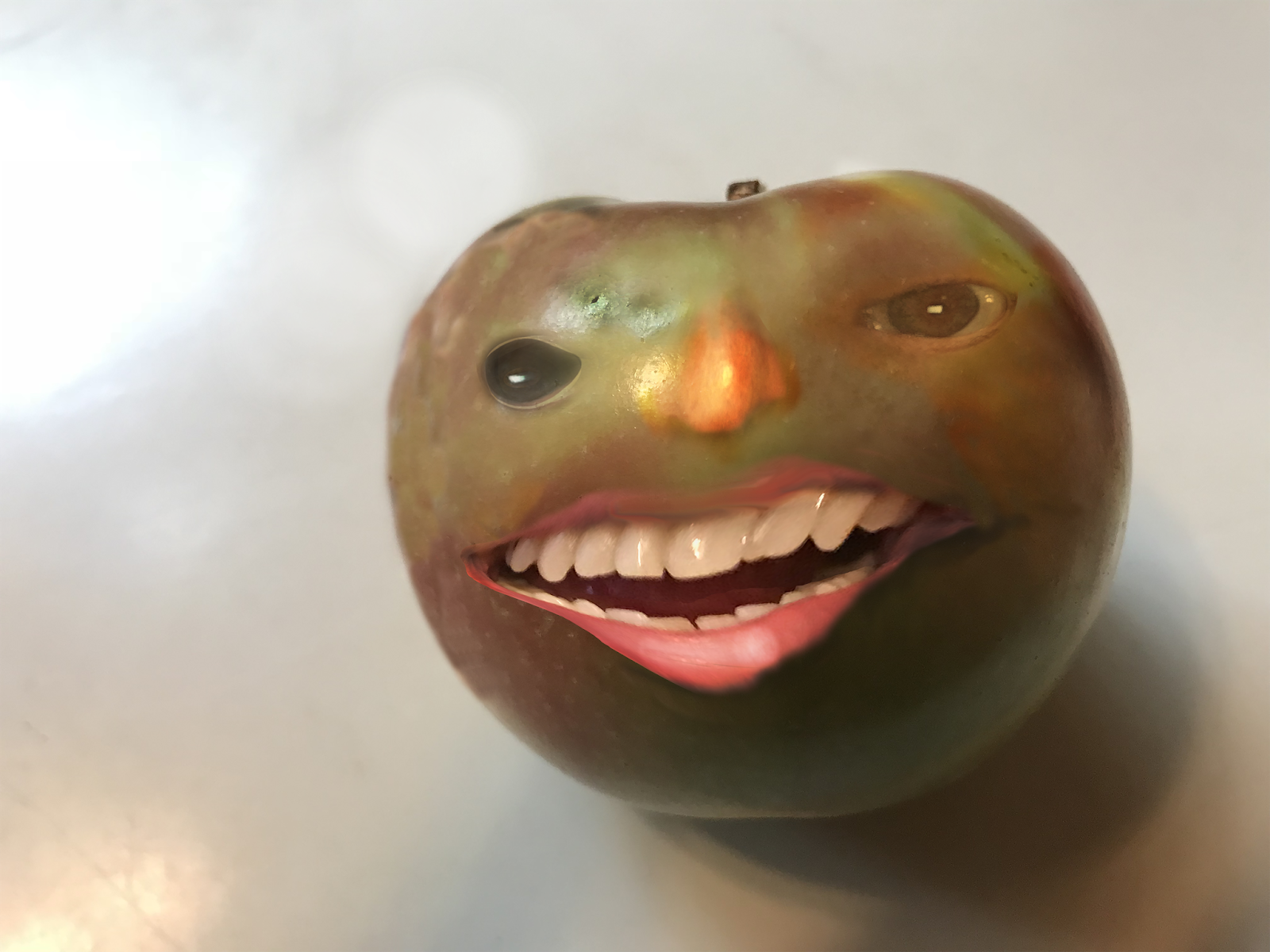 The Helpful Art Teacher: Fruit with Faces Photoshop Lesson