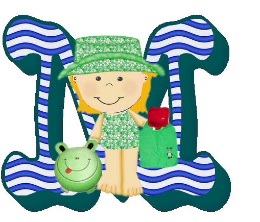 Abecedario de Verano con niños. Summer Alphabet with Children. - Oh my ...