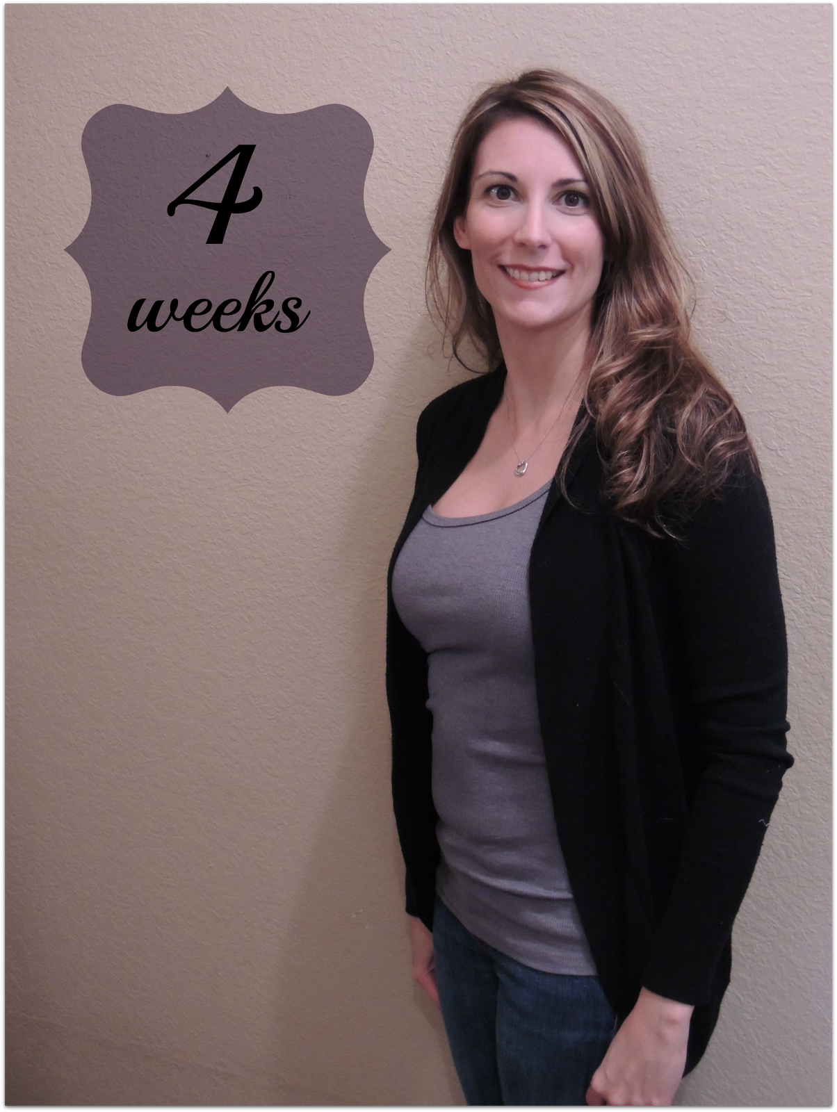 Lone Star Family: Tummy Tracker 4 weeks